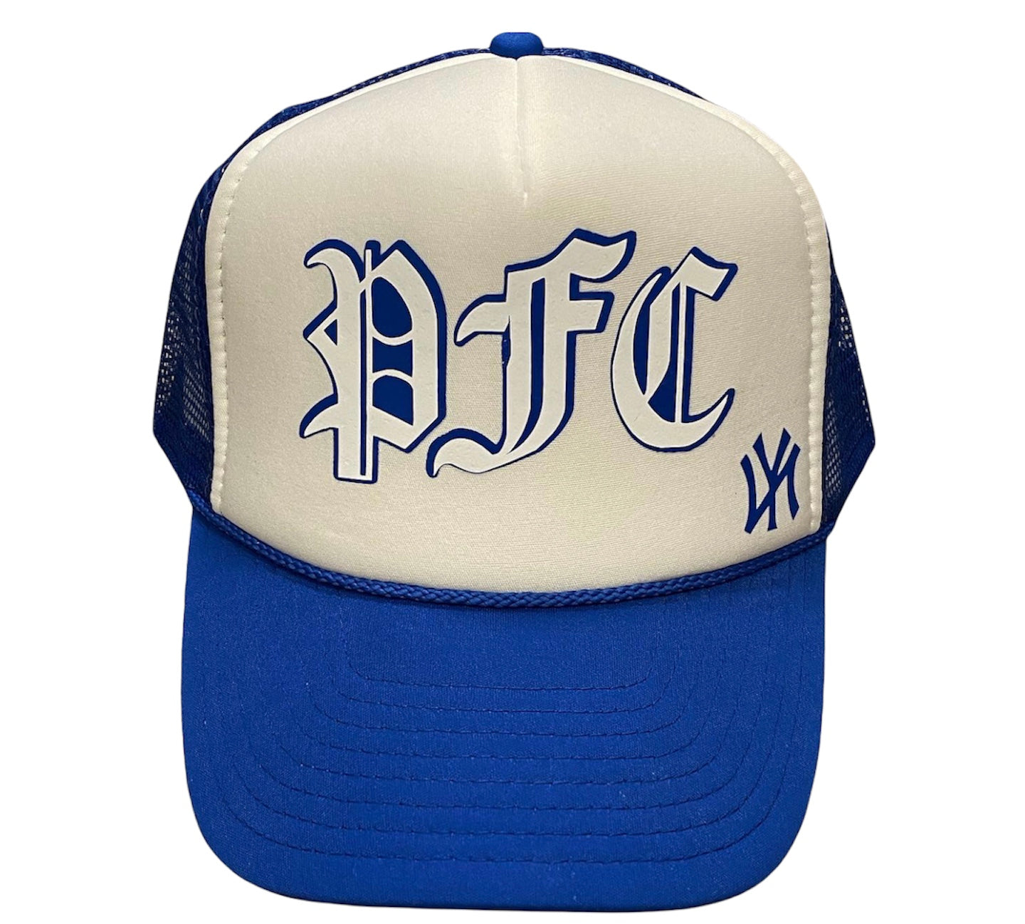 PocketFul Old English Cap - Royal/White – PocketFul Shop 🌍